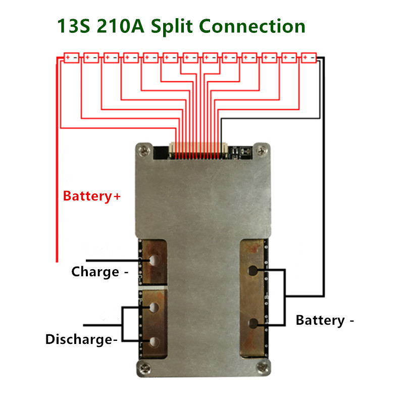 4S 8S 12S 13S 16S 200A 210A 250A 330A BMS – Heltec BMS