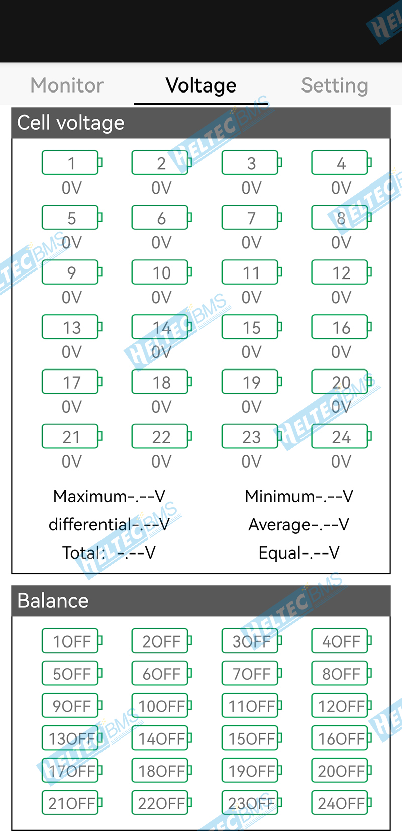HeltecBMS 36V48V60V72V84V 9S-24S Smart BMS 30A60A90A150A200A240A300A360A 16S Lipo/Lifepo4 ...