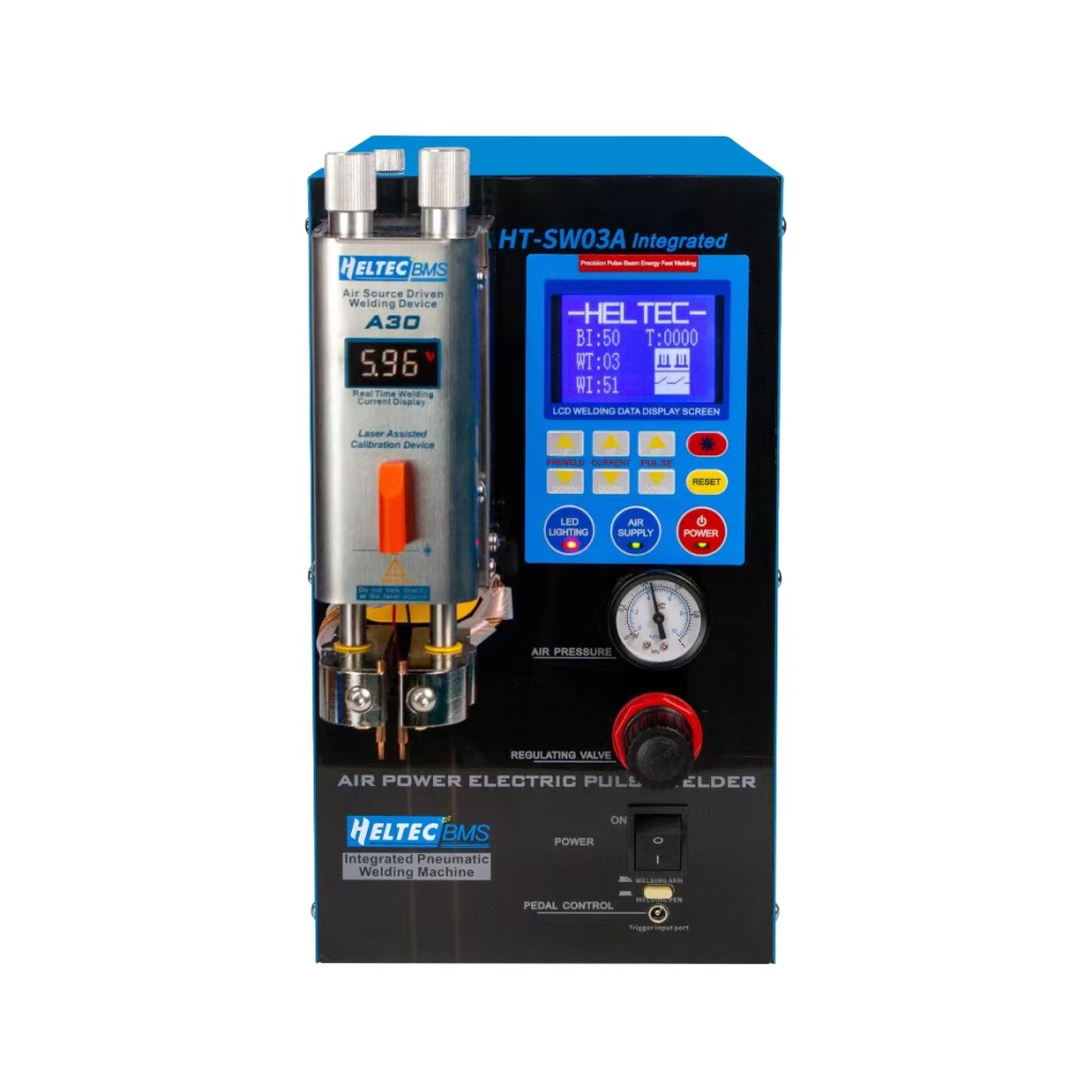 Pneumatic Spot Welding Machine With Built-In Air Compressor – Heltec BMS
